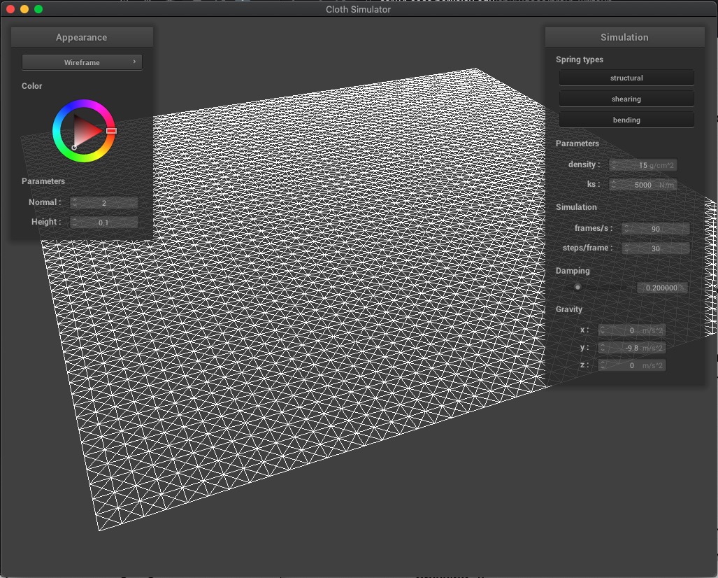 Project 4 - Cloth Sim | sp22-project-webpages-asdegoyeneche