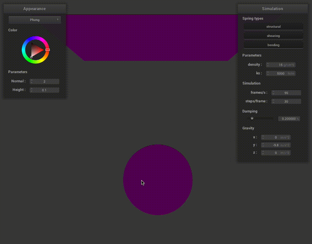 Project 4 - Cloth Sim | sp22-project-webpages-asdegoyeneche