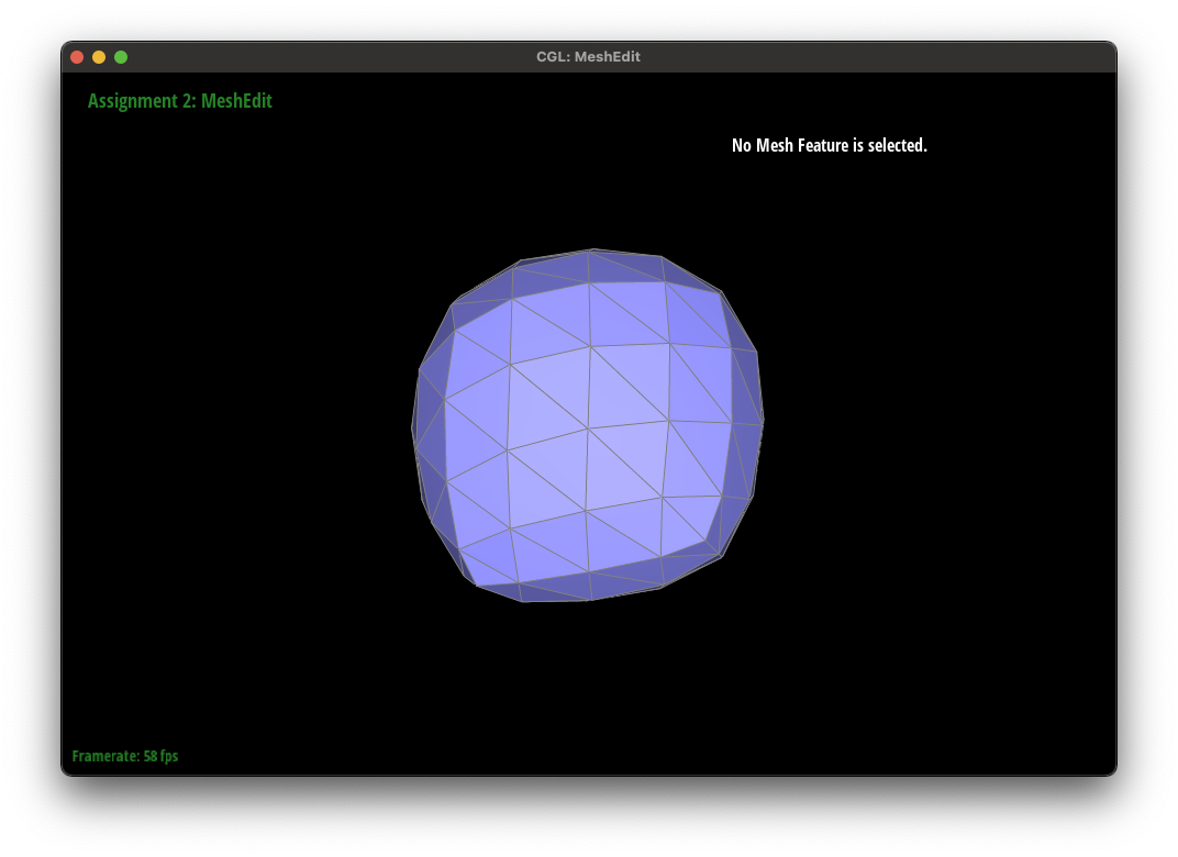 CS 184 Mesh Edit