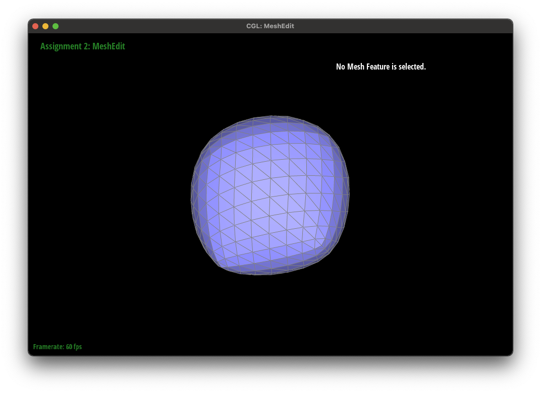 CS 184 Mesh Edit